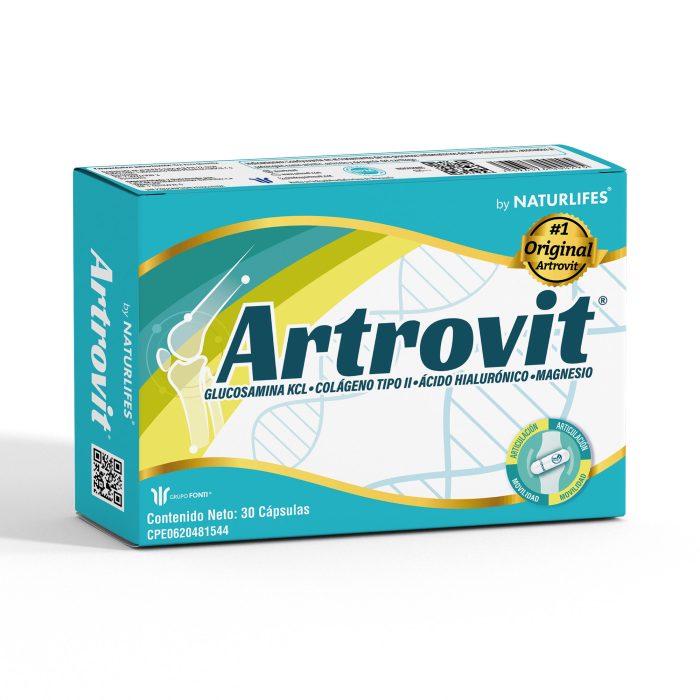 Artrovit Cápsulas – 30 cápsulas - By Naturlifes