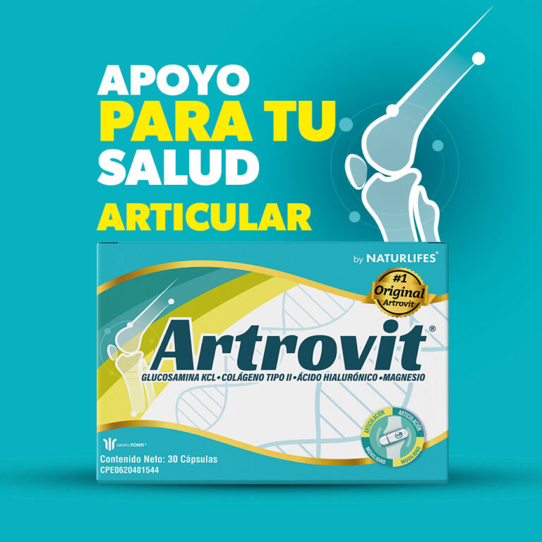 Artrovit Cápsulas – 30 cápsulas - By Naturlifes